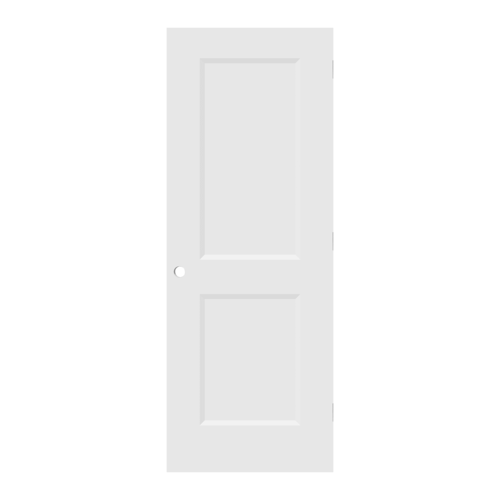 Slab Door Primed 2 Panel - 20 Minutes Fire Rated Door – DoorCart